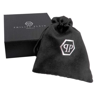 Philipp Plein Women's Necklace 3D Skull Two-Tone