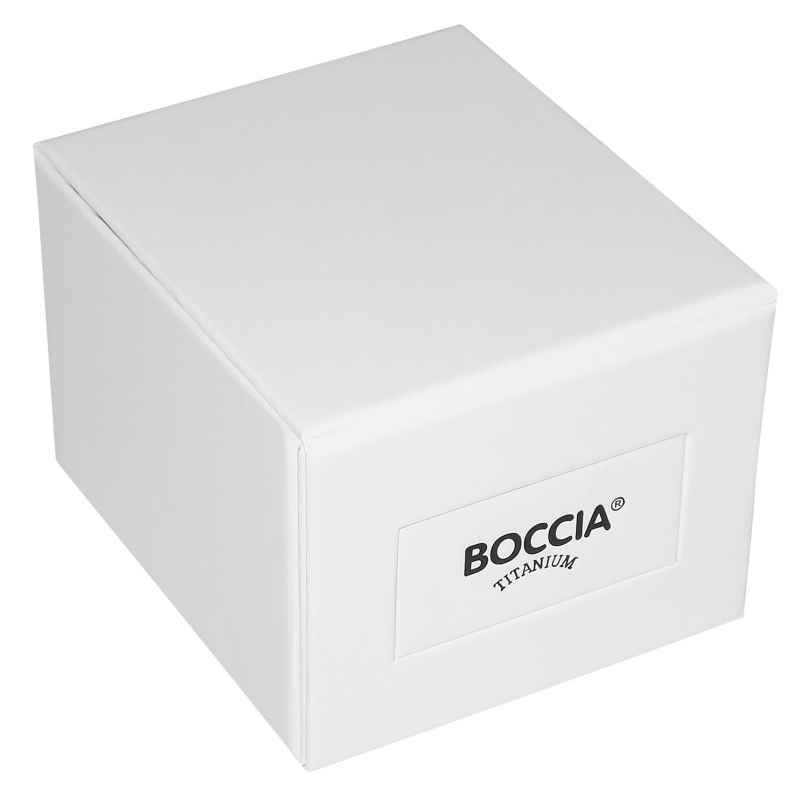 Boccia Damenuhr Titan mit Lederband Toffee Pink 3380-02 • uhrcenter