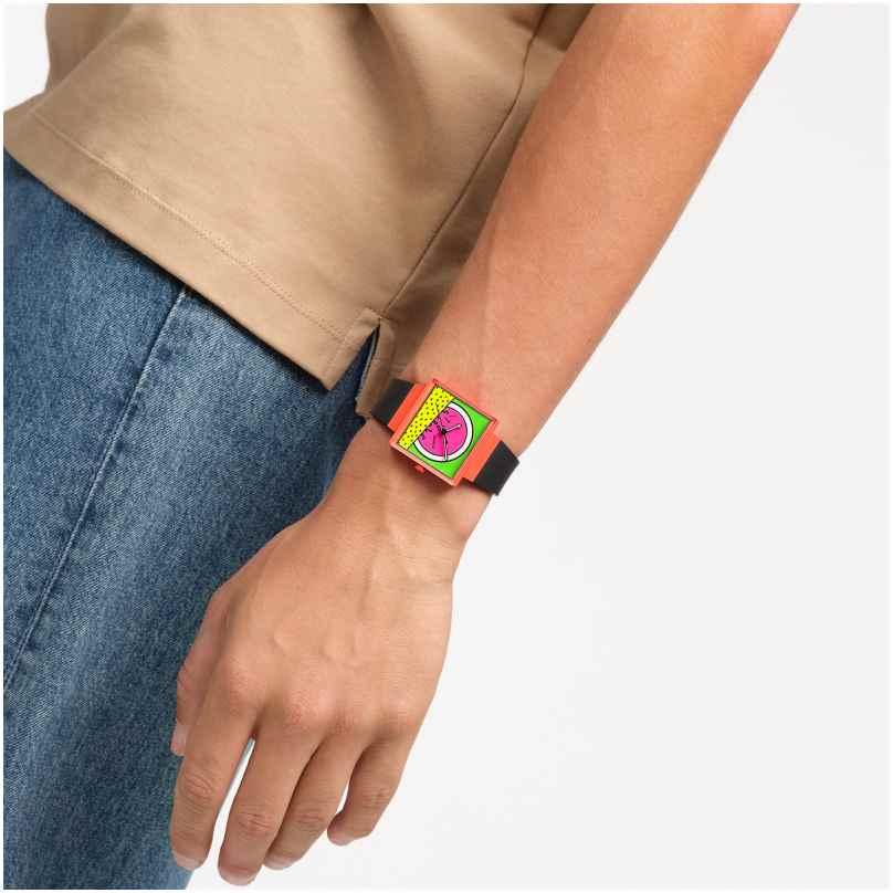 Swatch Wristwatch What If? Break Time SO34Z101 • uhrcenter