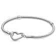 Pandora Damen-Armband Silber mit Herz-Verschluss 599539C00 • uhrcenter