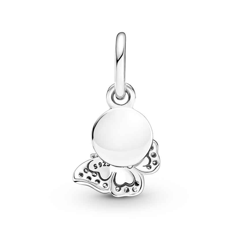 Pandora Charm-Anhänger Silber Blauer Schmetterling 790757C01 • uhrcenter