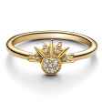 Pandora Damen-Ring Himmlisch Funkelnde Sonne 162674C01 • uhrcenter