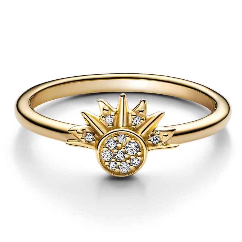Pandora Himmlisch Funkelnd Sonne und Mond 15855 Ring-Set • uhrcenter