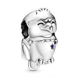 PANDORA 790777C01 Charm Silber Pinkfarbenes Stiefmütterchen