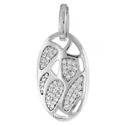 Pandora Charm-Anhänger Vierblättriges Kleeblatt Silber 792751C01 ...