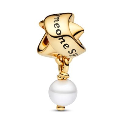 Pandora Silber Charm Winterblaue Schneeflocke 792377C00 • uhrcenter