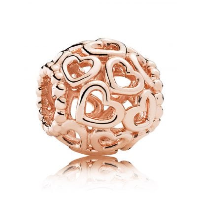 Pandora Bead-Charm Silber Pink Opalisierend 791691C03 • uhrcenter