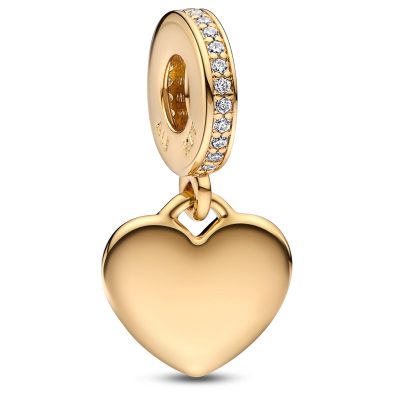 Pandora Charm-Anhänger Vierblättriges Kleeblatt Silber 792751C01 ...