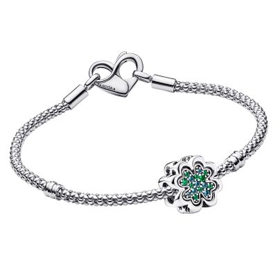 Pandora Bead-Charm Silber Pink Opalisierend 791691C03 • uhrcenter