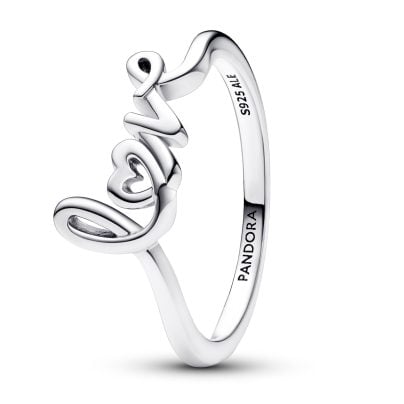 Pandora Damenring Funkelnde Welle Goldfarben 162539C01 • uhrcenter