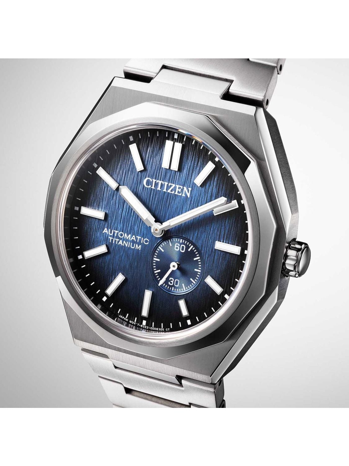 Citizen Automatic Watch for Men Titanium Blue NK5020-58M • uhrcenter