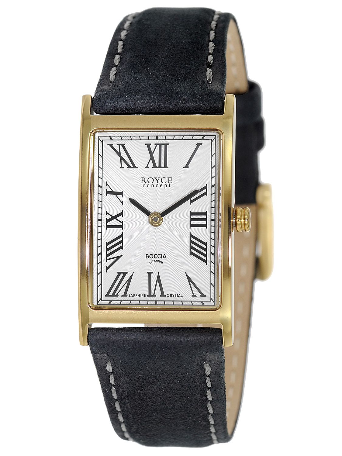 Boccia Titanium Watch for Ladies Gold / Black Royce 3285-09
