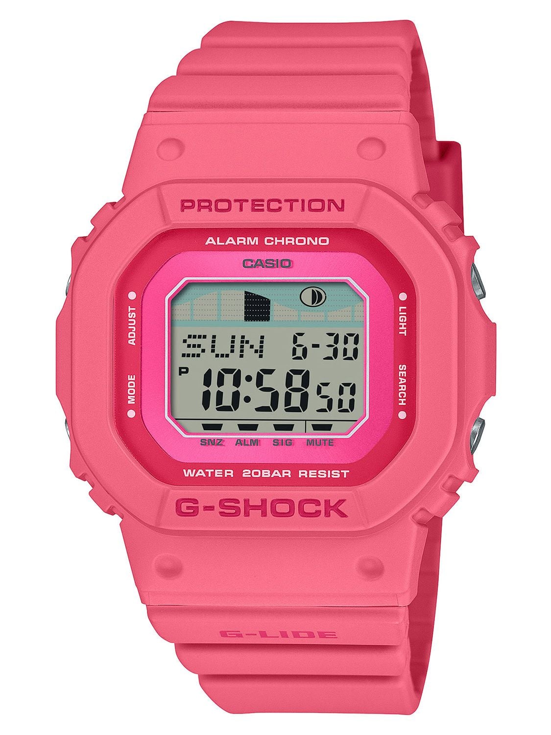 Casio Women's Digital Watch G-Lide Pink GLX-S5610-4ER • uhrcenter
