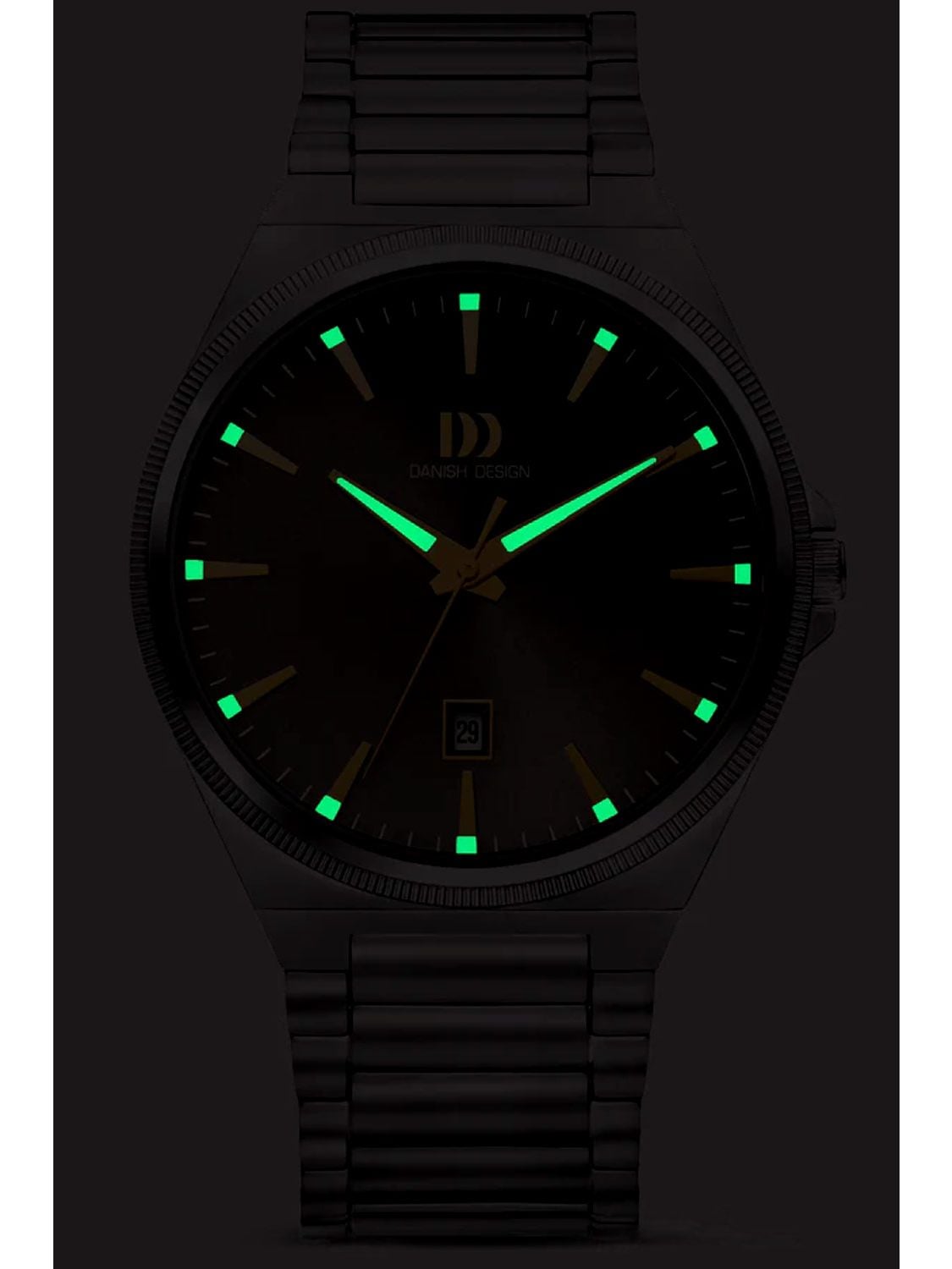 Danish Design Herren-Armbanduhr Quarz DKx Pro Grau/Goldfarben IQ96Q1303 ...