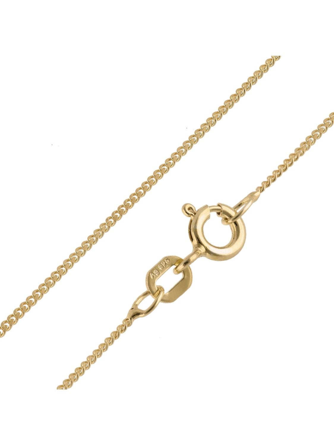 trendor Cross 333 Gold with Gold-Plated Silver Chain 28592