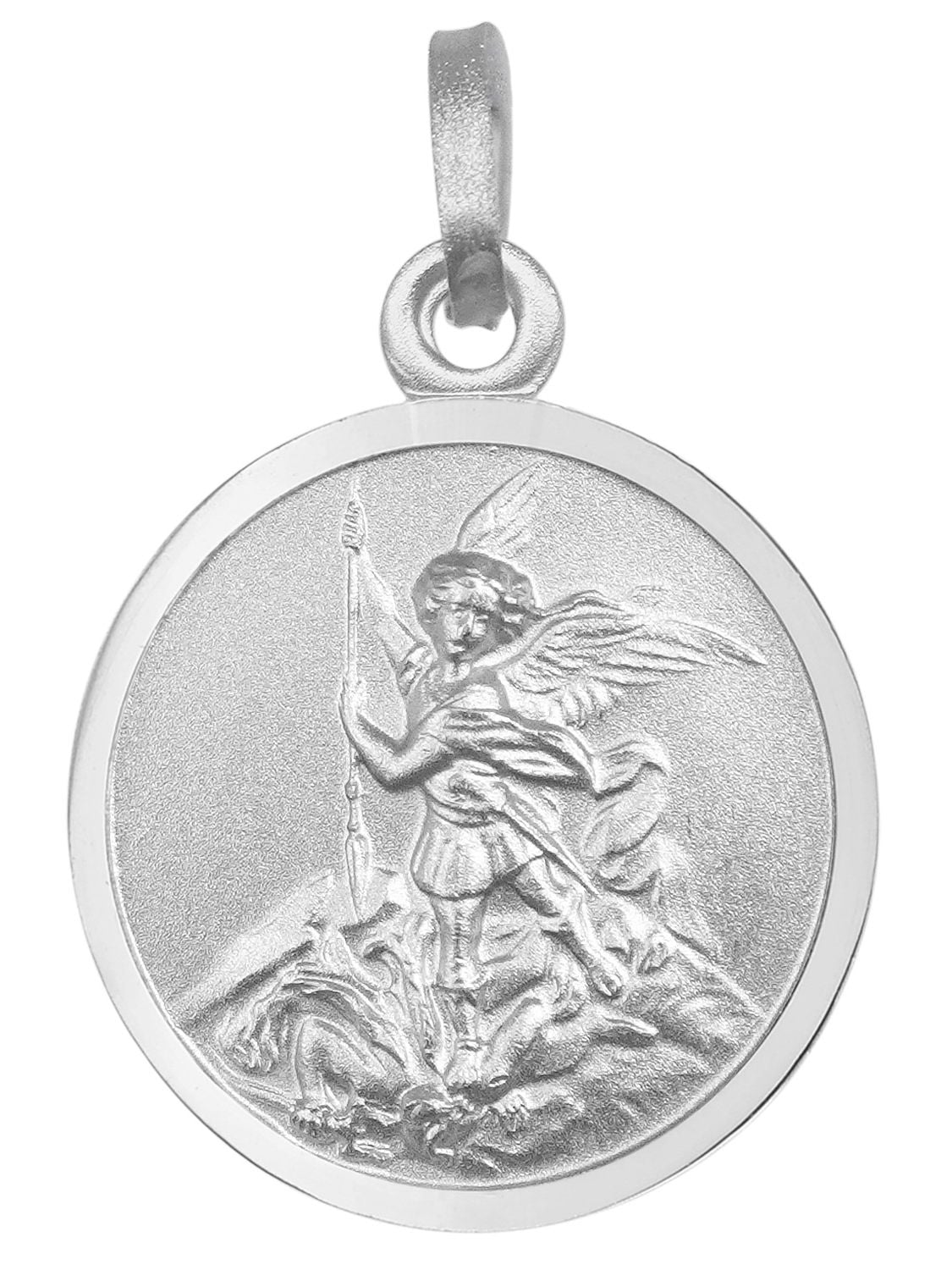 Erzengel Michael Anhanger Silber