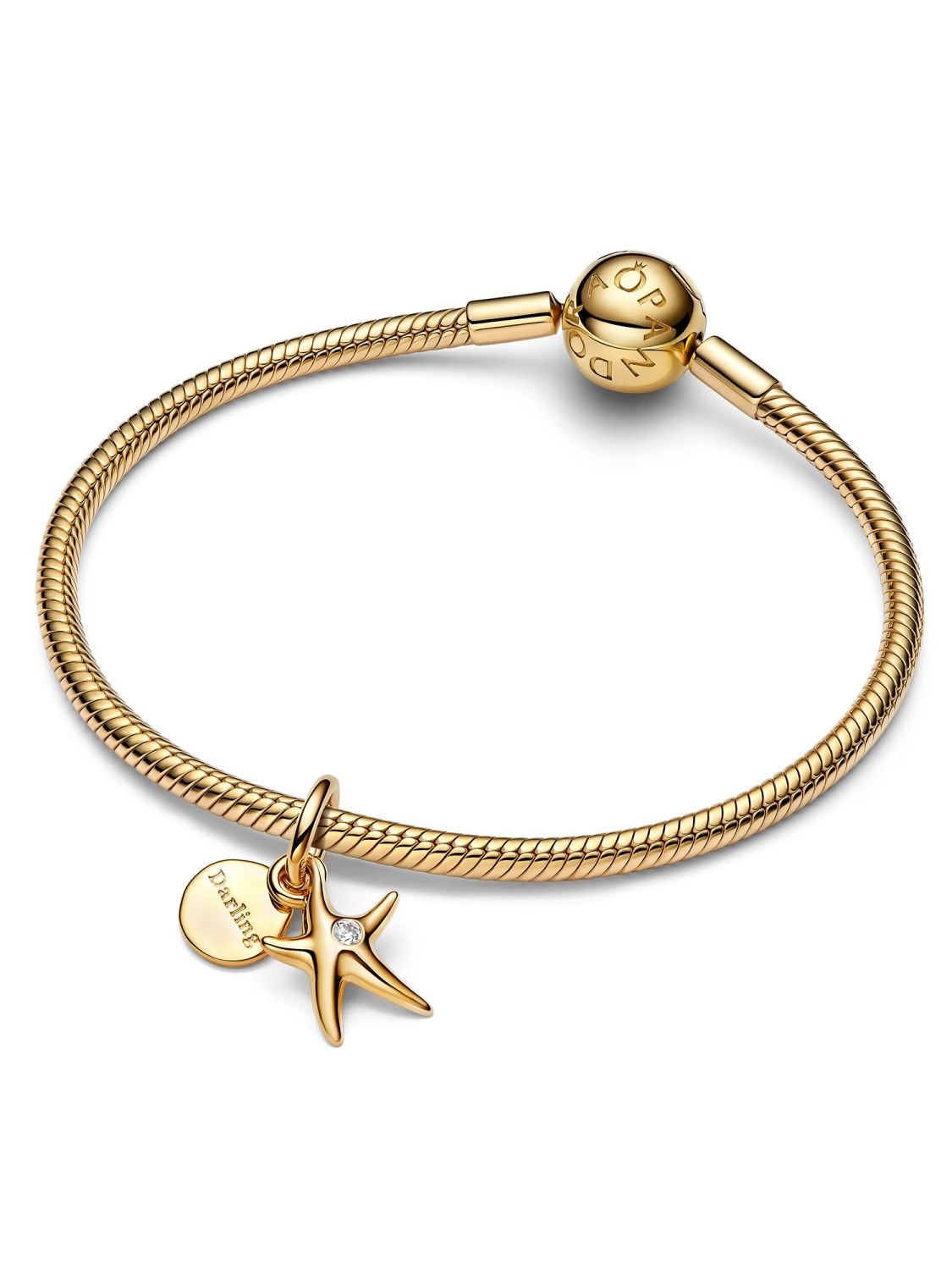 Pandora Charm-Anhänger Seestern Goldfarben 763892C01 • uhrcenter