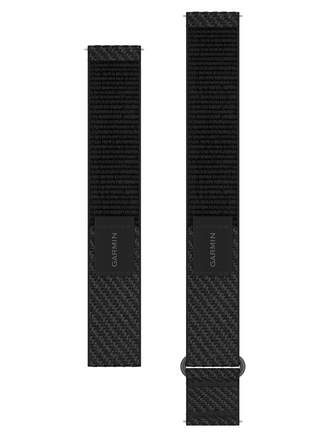 Garmin UltraFit Watch Band Nylon Strap 20 mm Black 010-13440-00 • uhrcenter