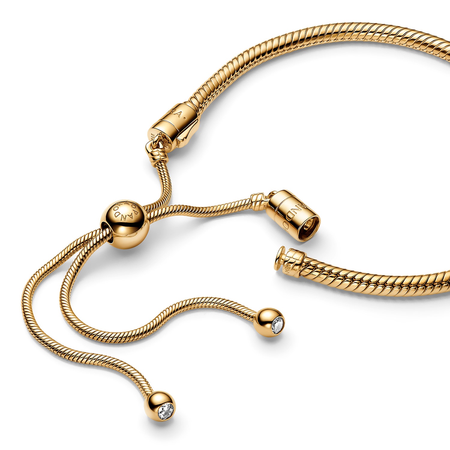 Pandora shine sliding bangle store