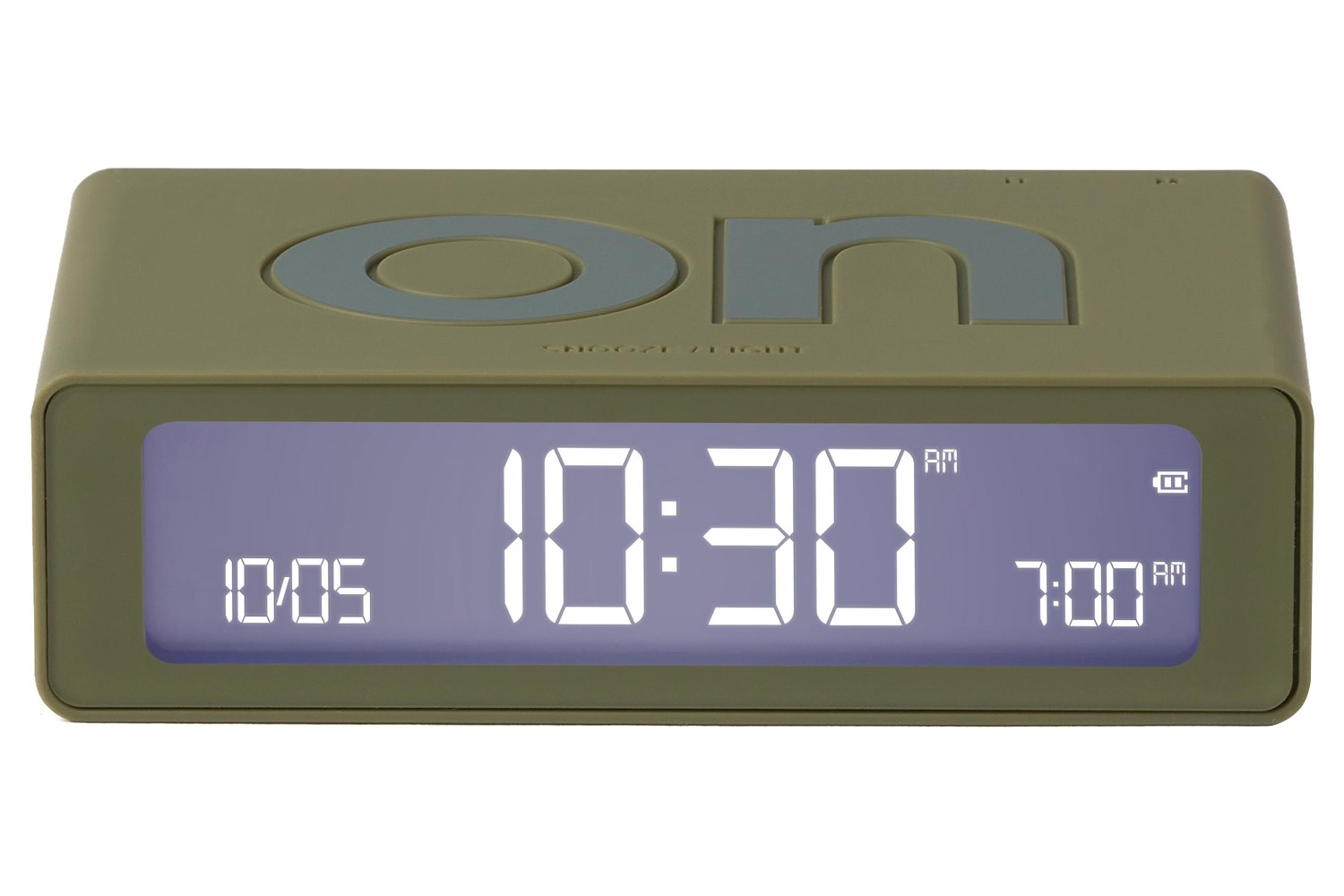 ⌚ Lexon LR158K9 Digitalwecker Flip Mini Khaki Grün