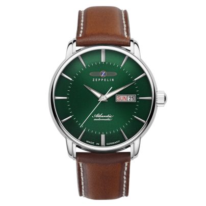 Zeppelin Men's Watch Automatic Atlantic Brown/Green