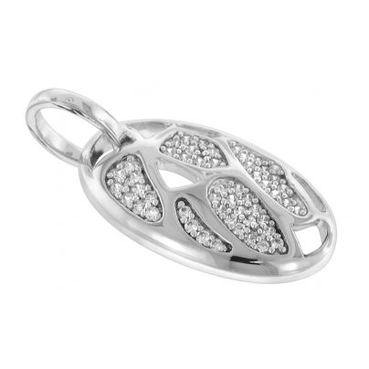 Pandora Bead-Charm Silber Pink Opalisierend 791691C03 • uhrcenter