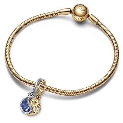 Pandora Teilbarer Charm-Anhänger Sonne & Mond 762678C01 • uhrcenter