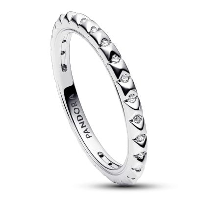 Pandora Silberring für Damen Pyramiden 192800C01 • uhrcenter