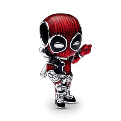 Pandora Silver Bead Charm Marvel Deadpool 793360C01 • uhrcenter